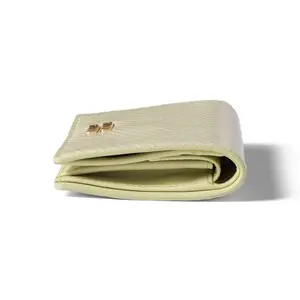 Miu Miu Small Ayers Leather Wallet - Pistachio Green
