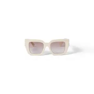 Miu Miu Miu Glimpse Sunglasses - Coffee Lenses Silver Gradient