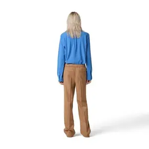 Miu Miu Camel Hair Drawstring Pants