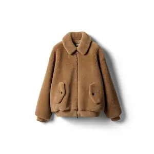 Miu Miu Shearling Blouson Jacket