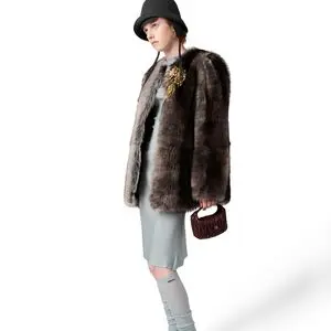 Miu Miu Shearling Fur Jacket