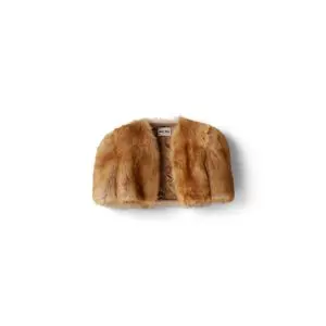 Miu Miu Shearling Fur Bolero Jacket