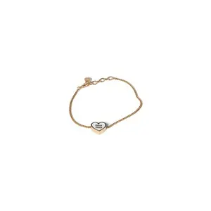 Miu Miu Metal Bracelet - Gold/white