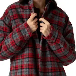 Miu Miu Plaid Down Jacket