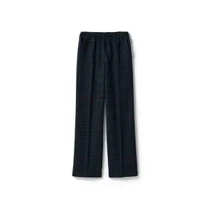 Miu Miu Plaid Straight Pants