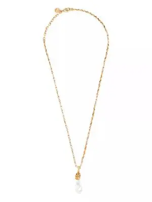 GOOSSENS Riviera Pearl Pendant Necklace - White