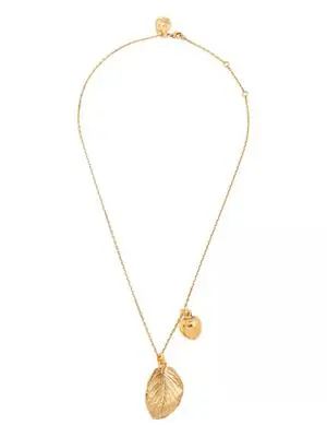 GOOSSENS Leaves Charm Necklace - Gold