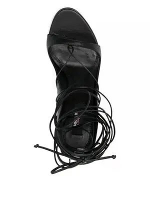Dsquared2 105mm Leather Heeled Sandals