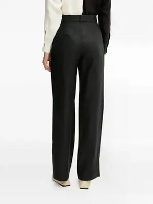 Luisa Spagnoli Pleated Linen Trousers