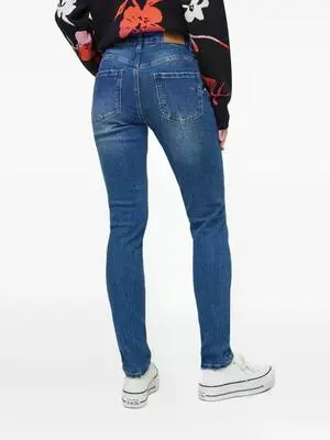 Desigual Sequin Embellished Jeans