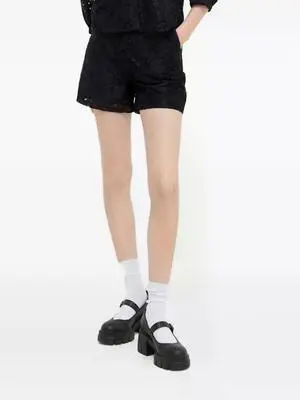 Desigual Floral Lace Shorts
