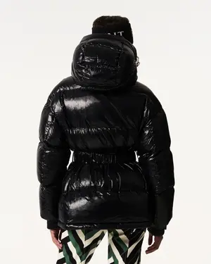 Perfect Moment Candice Down Parka Jacket - Black