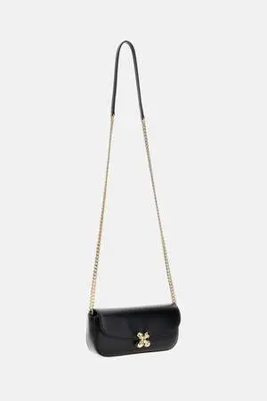 Alexander McQueen Small Leather Crossbody Bag