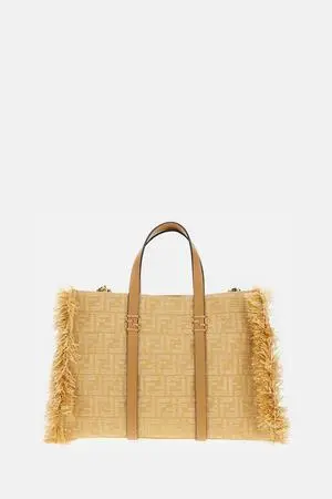 Fendi City Tote Bag With Ff Pattern