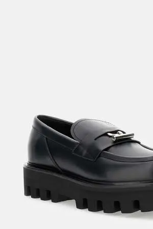 Alexander McQueen Calfskin Leather Moccasins
