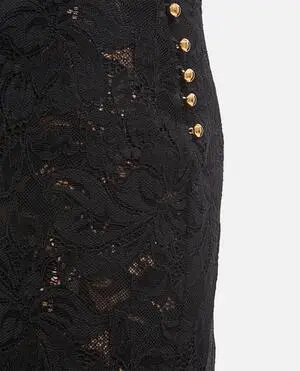 Rabanne Midi Skirt - Nero