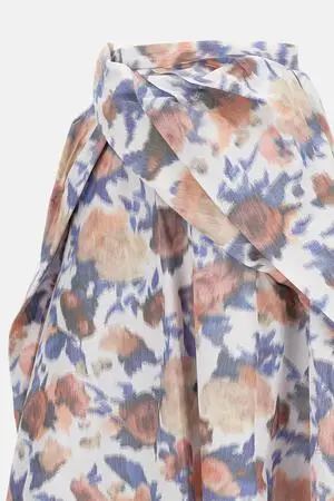 Erdem Floral Print Pleated Skirt - Multicolor
