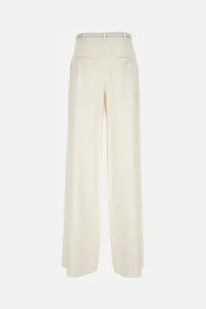 Max Mara Trousers With Leather Belt
