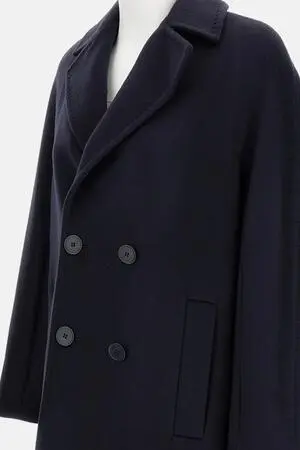 MAX MARA STUDIO Wool Double-breasted Coat