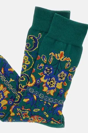 Sacai Floral Ankle Socks - Multicolor