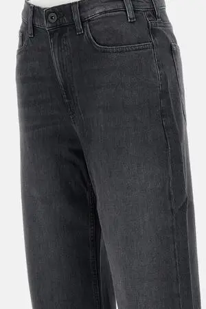 Ag Five-pocket Wide Leg Jeans