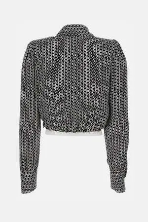 Elisabetta Franchi Logo Print Shirt