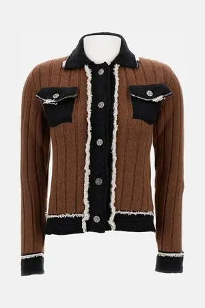 BARRIE Hybrid Denim Jacket - Multicolore