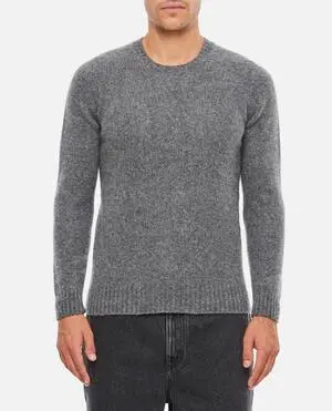 DRUMOHR Wool Crewneck Sweater - Blue