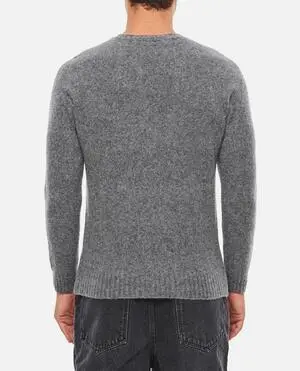 DRUMOHR Wool Crewneck Sweater - Blue