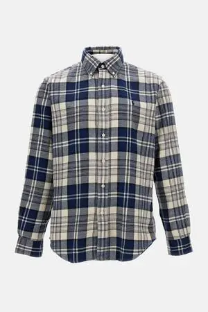 Ralph Lauren Tartan Shirt - White