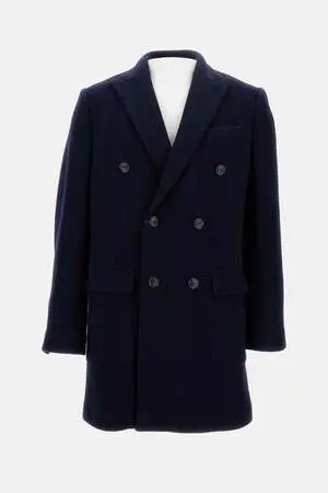 Fay Double Breasted Coats For Men