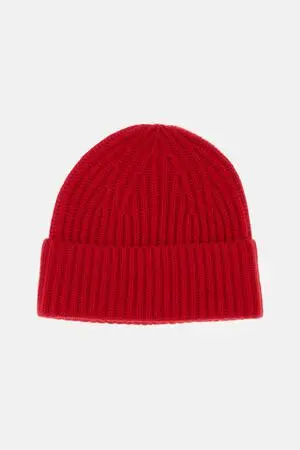 LISA YANG Martigny Cashmere Cap - Red