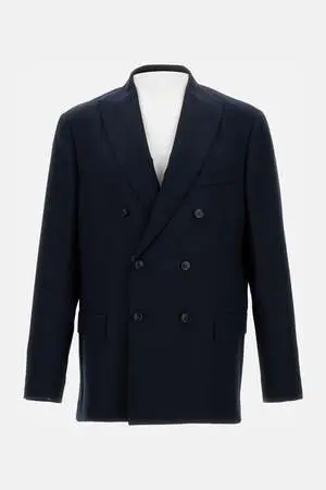 FAY Double-breasted Travel Wrinkle-resistant Blazer