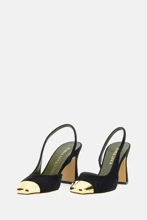 MARIA LUCA Eleonora Slingback With Gold Tip Detail