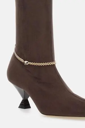 MARIA LUCA Nausica Stretch Boot - Marrone