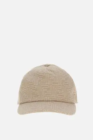 Fendi Ff Patterned Hat