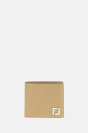 Fendi Billfold Wallet - Beige
