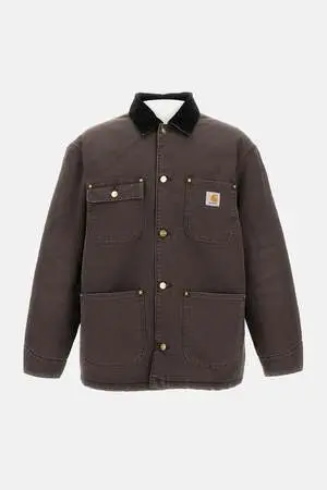 Carhartt Work In Progress Coat Og Dearborn - Brown