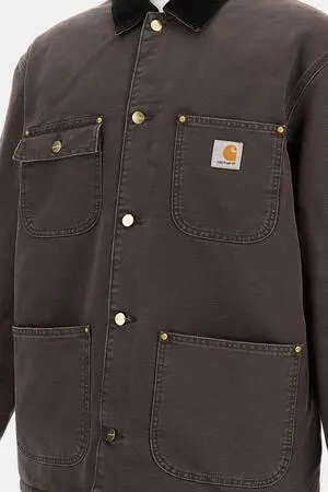 Carhartt Work In Progress Coat Og Dearborn - Brown