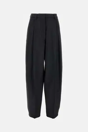 THELATEST Pantalone Misto Lana Cara - Nero