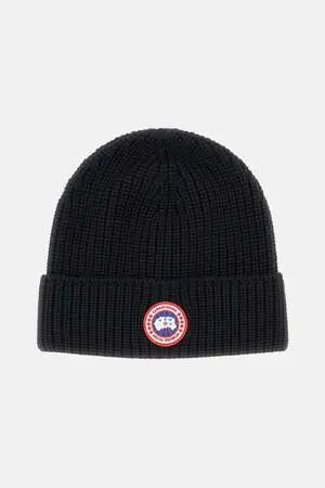 Canada Goose Ribbed Wool Toque - Black