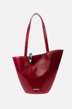 Jacquemus Le Chouchou Collection Le Dolis Moyen Bucket Bag - Red