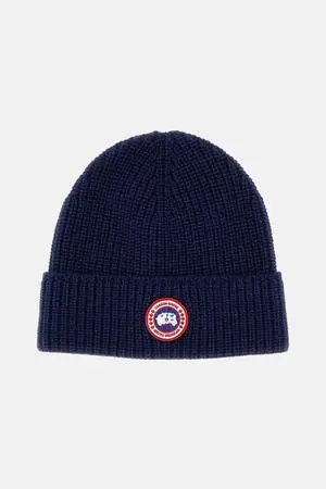 Canada Goose Ribbed Wool Toque - Blue