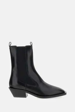 AeydĒ Luna Leather Ankle Boots