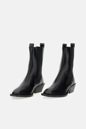AeydĒ Luna Leather Ankle Boots