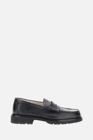 COMMON PROJECTS Leather Loafers With Chunky Sole - Black