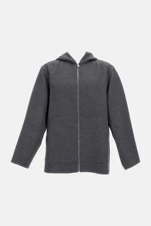 Bottega Veneta Double-face Wool Hooded Jacket
