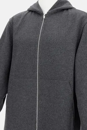Bottega Veneta Double-face Wool Hooded Jacket