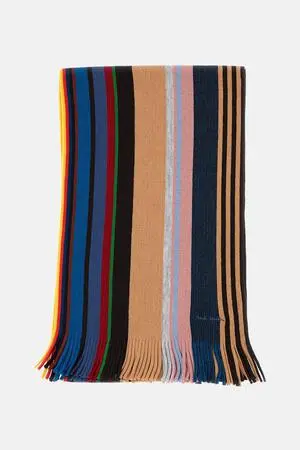 Paul Smith Scarf 'signature Stripe - Multicolor