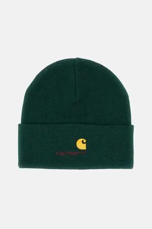 Carhartt Work In Progress Green Beanies